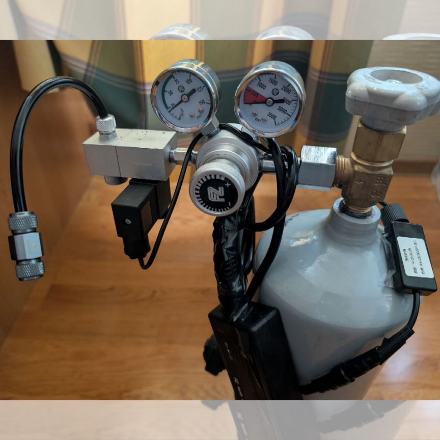 Комплект подачи CO2 в аквариум